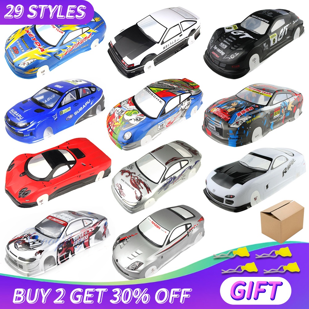 TAMIYA 1/10 RC รถเปลือก 190/195/200 มม.กว้าง PVC RC SHELL 257/260 มม. ...