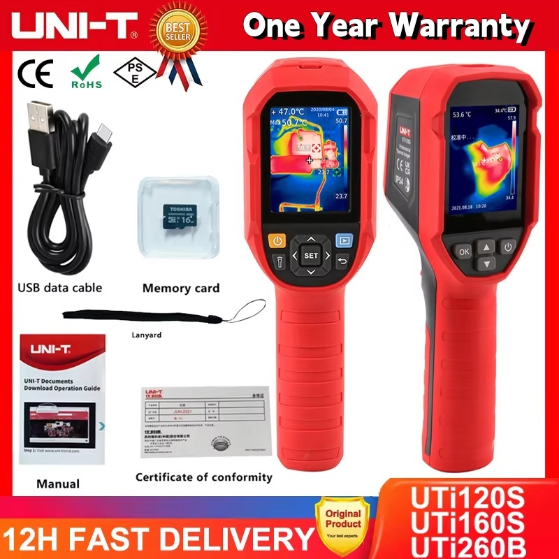 UNI-T UTi120S UTi160S UTi260B อินฟราเรดความร้อน Imager PCB Circuit การ ...