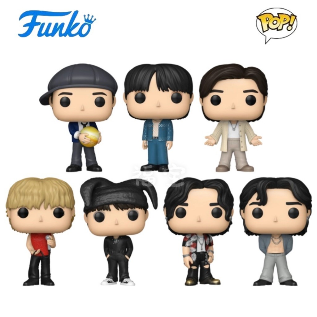 Funko POP Mens Group BTS สินค้า BTS Jung Kook Jimin V Jin รูปตุ๊กตา ...
