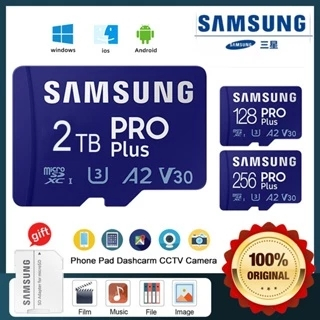 SAMSUNG PRO Plus Micro SD2TB 1TB Micro SD/TF Card 256gb 128GB แฟลช Micro Card 512GB U3 4K หน่วย ...