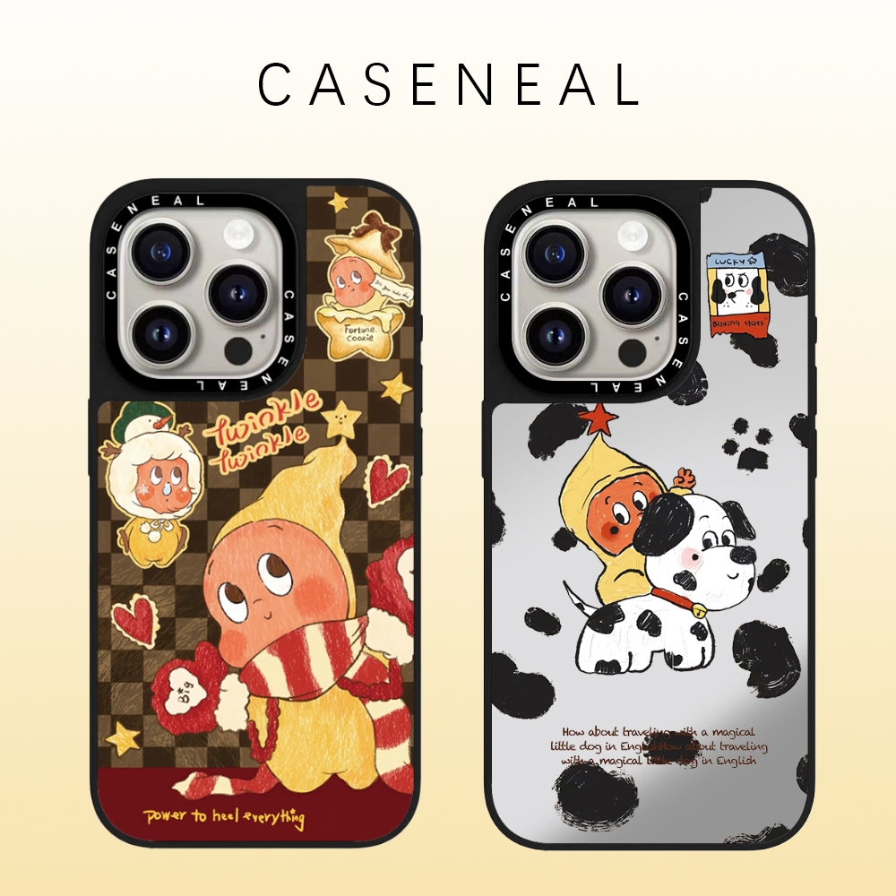 CASENEAL Luminous Star People คุณภาพสูงกระจกเคสโทรศัพท์เหมาะสําหรับ ...