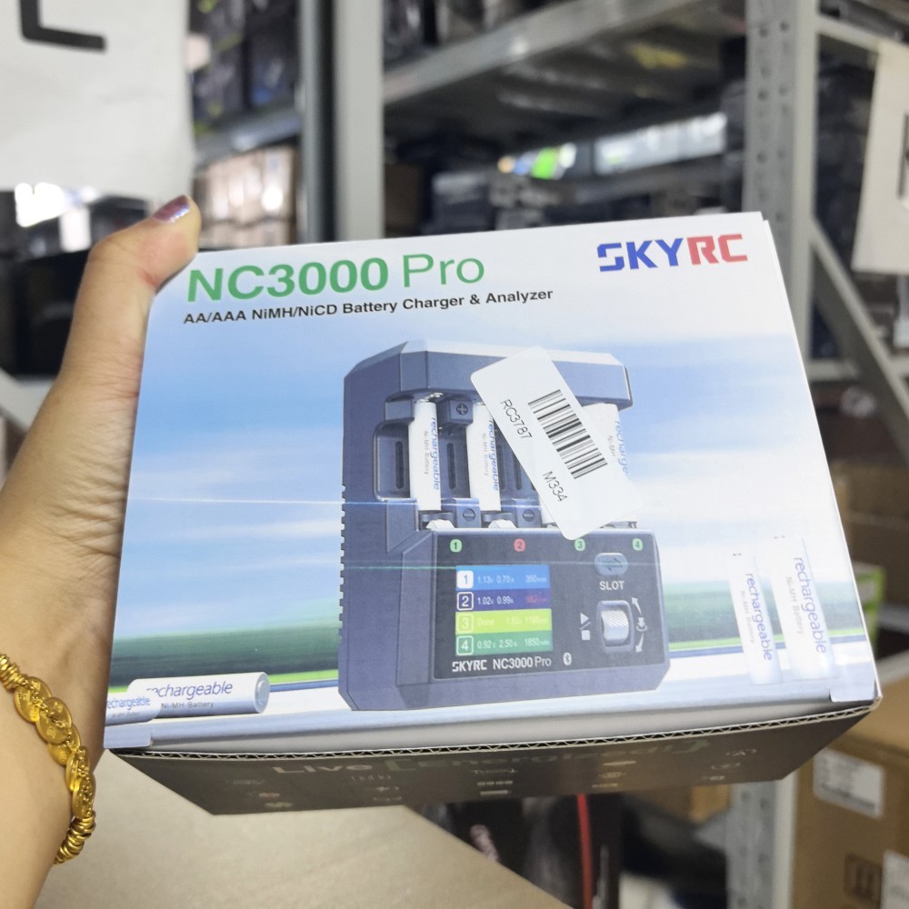 Original SkyRC NC3000 Pro NiMH NiCd เครื่องชาร์จแบตเตอรี่ LED APP ...