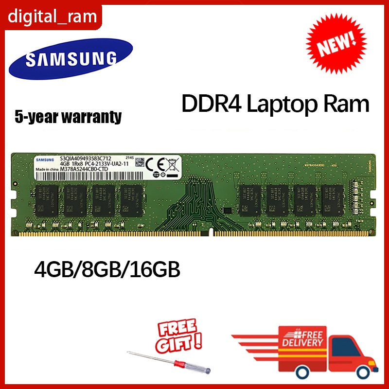 Samsung RAM DDR4 4gb 8Gb 16GB DDR4 2133Mhz 2400Mhz 2666Mhz 3200Mhz 1.2V ...