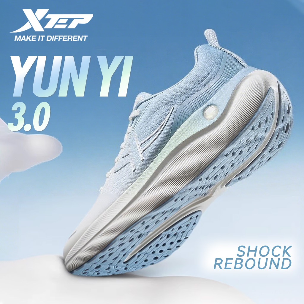 【xtep】Yun Yi 3.0 | Super soft รองเท้าวิ่งรุ่นพื้นหนากันกระแทก | Shopee Thailand