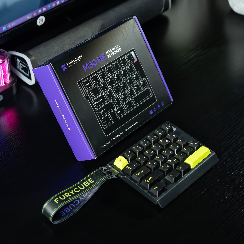 FURYCUBE M30HE Magnetic RT Mechanical Keyboard 8Khz RGB คีย์บอร์ดแบบมี ...