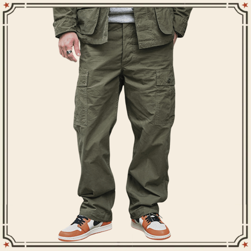 GRND Vietnam War TCU Pure Cotton Multi-Bag Overalls กางเกงลําลอง ...