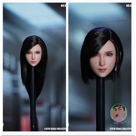 Super Duck SDH032 1/6 Final Fantasy VII Tifa Lockhart Head Sculpt ...