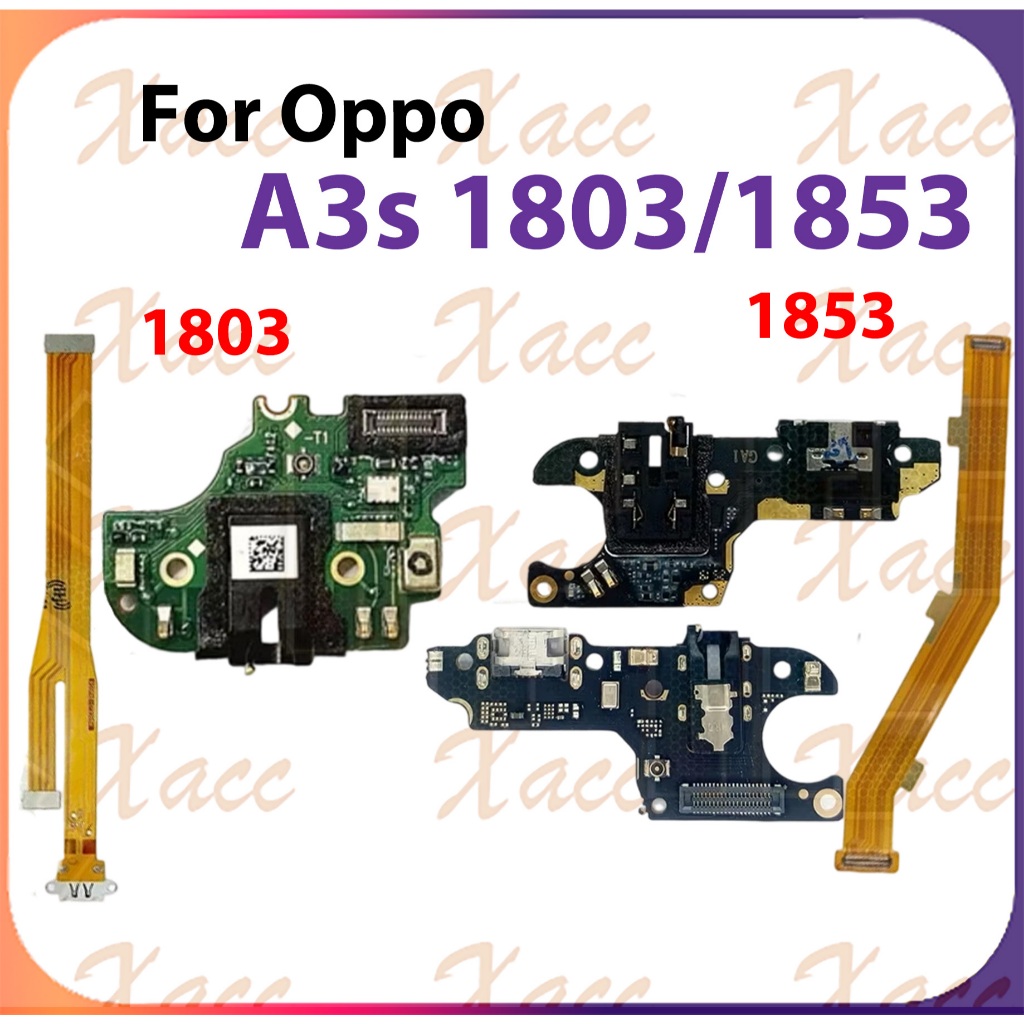 สําหรับ OPPO A3S CPH1803 CPH1853 1803 1853 ชาร์จพอร์ต Flex Cable – USB ...
