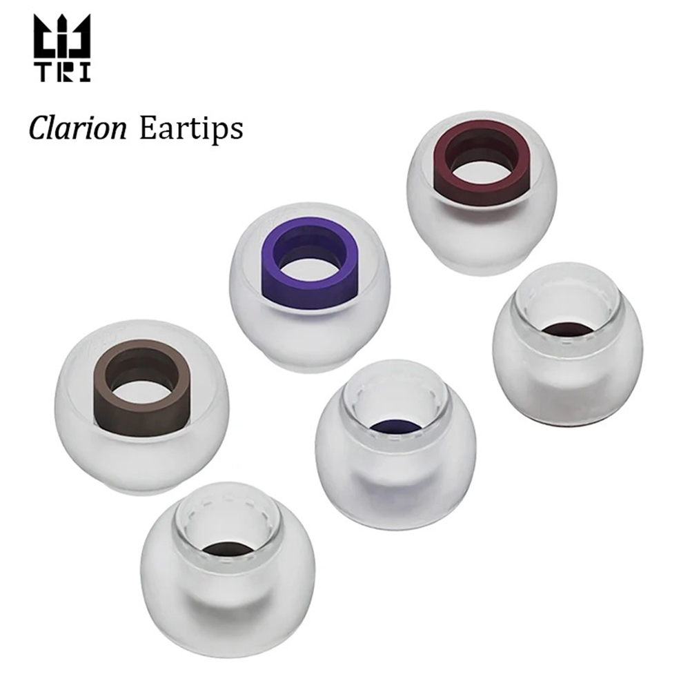 TRI Clarion ซิลิโคน Eartips 3 คู่/เซ็ต SML สบาย Fit กว้าง Bore นุ่ม ...