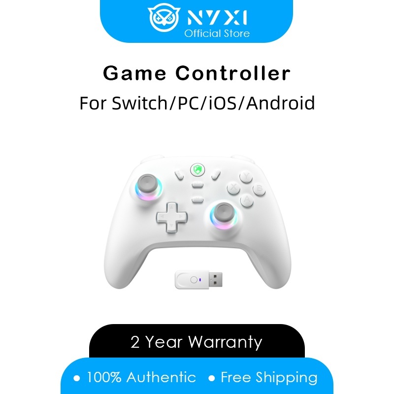 NYXI Wireless Gaming Controller จอยเกมส์ PC Android/iOS/Switch/Lite ...
