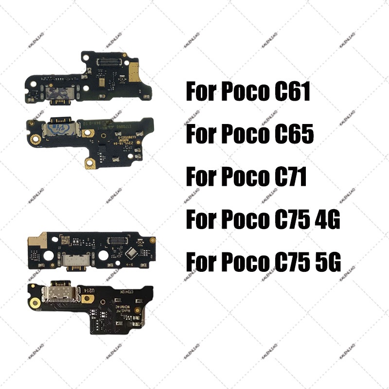 สําหรับ Xiaomi Poco C61 C65 C71 C75 ชาร์จ Flex สาย USB Charger พอร์ต ...