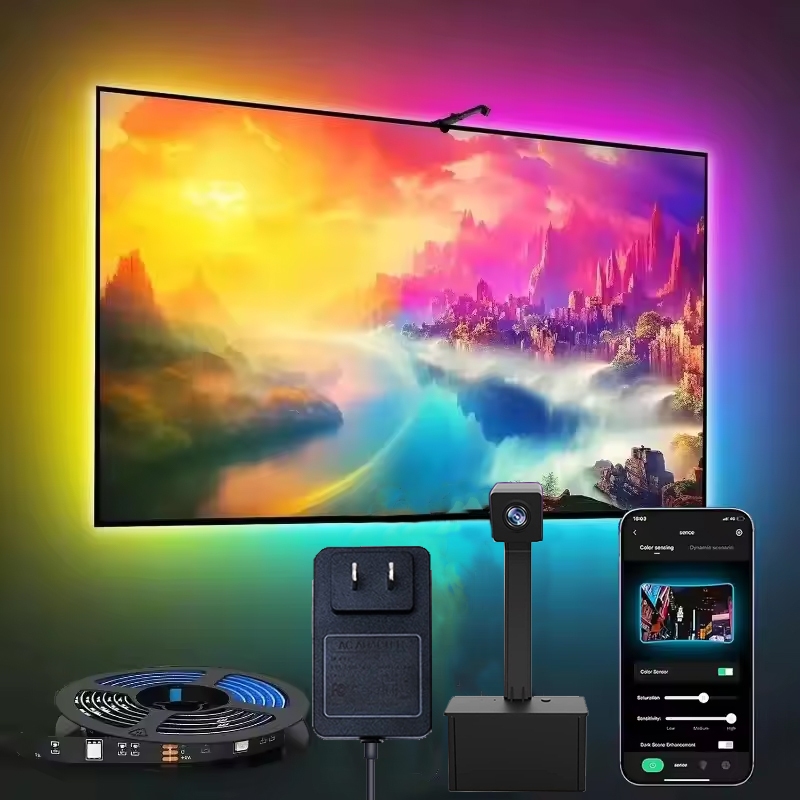 LED Backlight สําหรับ TV/PC Immersion 40-85 นิ้ว 2.4 Ghz Wi-Fi Strip ...