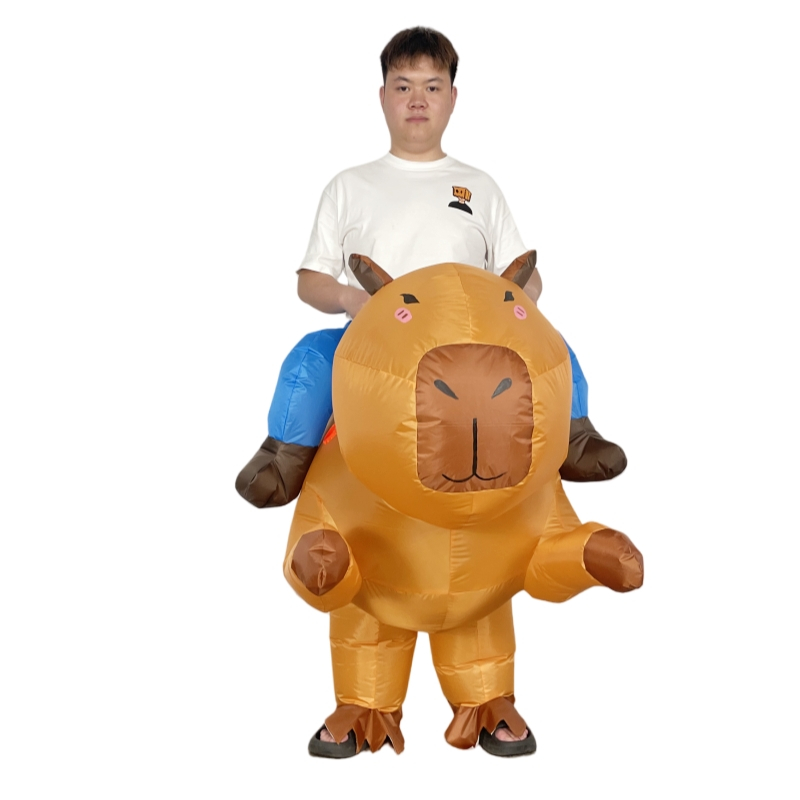 ชุดคอสเพลย์ inflatable capybara เหมาะสำหรับงานปาร์ตี้ฮาโลวีนและ mascots ...