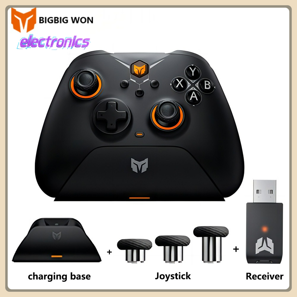 BIGBIG Won รุ่น Gale Hall Combo 2024 เกมคอนโทรลเลอร์ไร้สายแบบใหม่ ระบบ 2.4GHz + บลูทูธ ใช้งานได้ ...