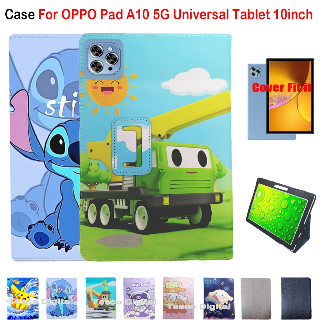 สําหรับ OPPO Pad A10 5G Universal แท็บเล็ต 10 นิ้วคุณภาพสูง PU หนังฝา ...