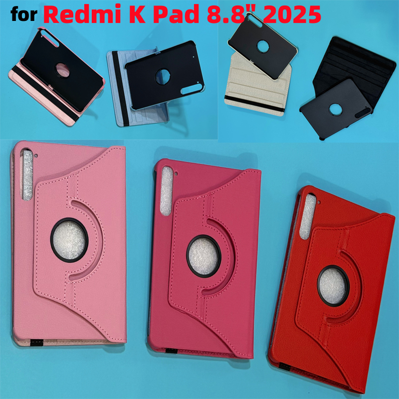 สําหรับ Xiaomi RedMi K Pad 8.8 นิ้ว 2025 แท็บเล็ต 360 หมุนพับฝาครอบสําหรับ RedMi KPad 8.8 "2025 ...