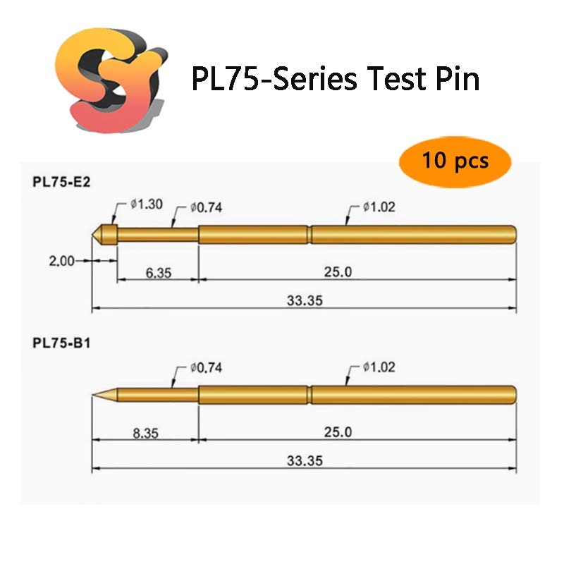 [อุปทานสต็อกพร้อม] 10 ชิ้น Probe PL75-Series Test Pin A/H/J/LM/Q1/Q2 ...