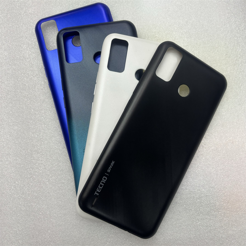 สําหรับ Tecno Spark 6 Go KE5 แบตเตอรี่ฝาหลังด้านหลังแผงประตูกรณีอะไหล่ ...