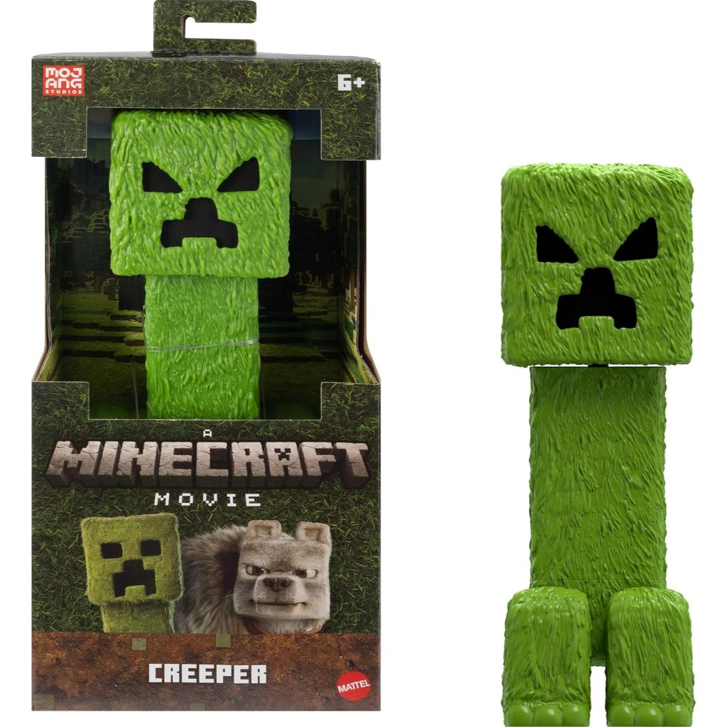 Minecraft ขนาดใหญ่ Action Figure, 12 นิ้ว Posable Creeper ของเล่นสะสม ...