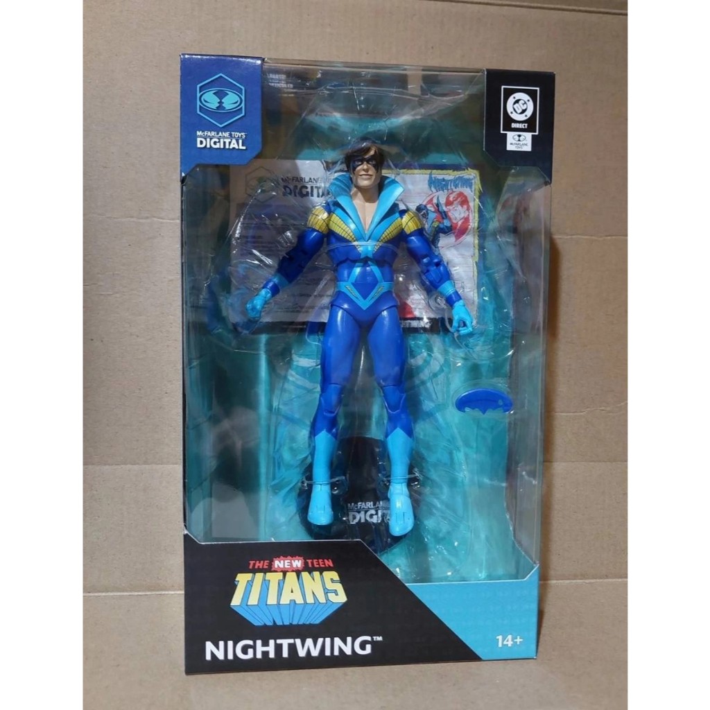 McFarlane Nightwing Silver Age 1/10 แอคชั่นฟิกเกอร์ | Shopee Thailand