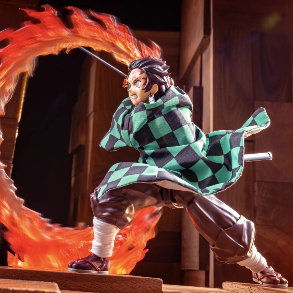 NANA SHF Demon Slayer: Kimetsu no Yaiba Kamado Tanjiro เสื้อผ้าเสื้อ ...