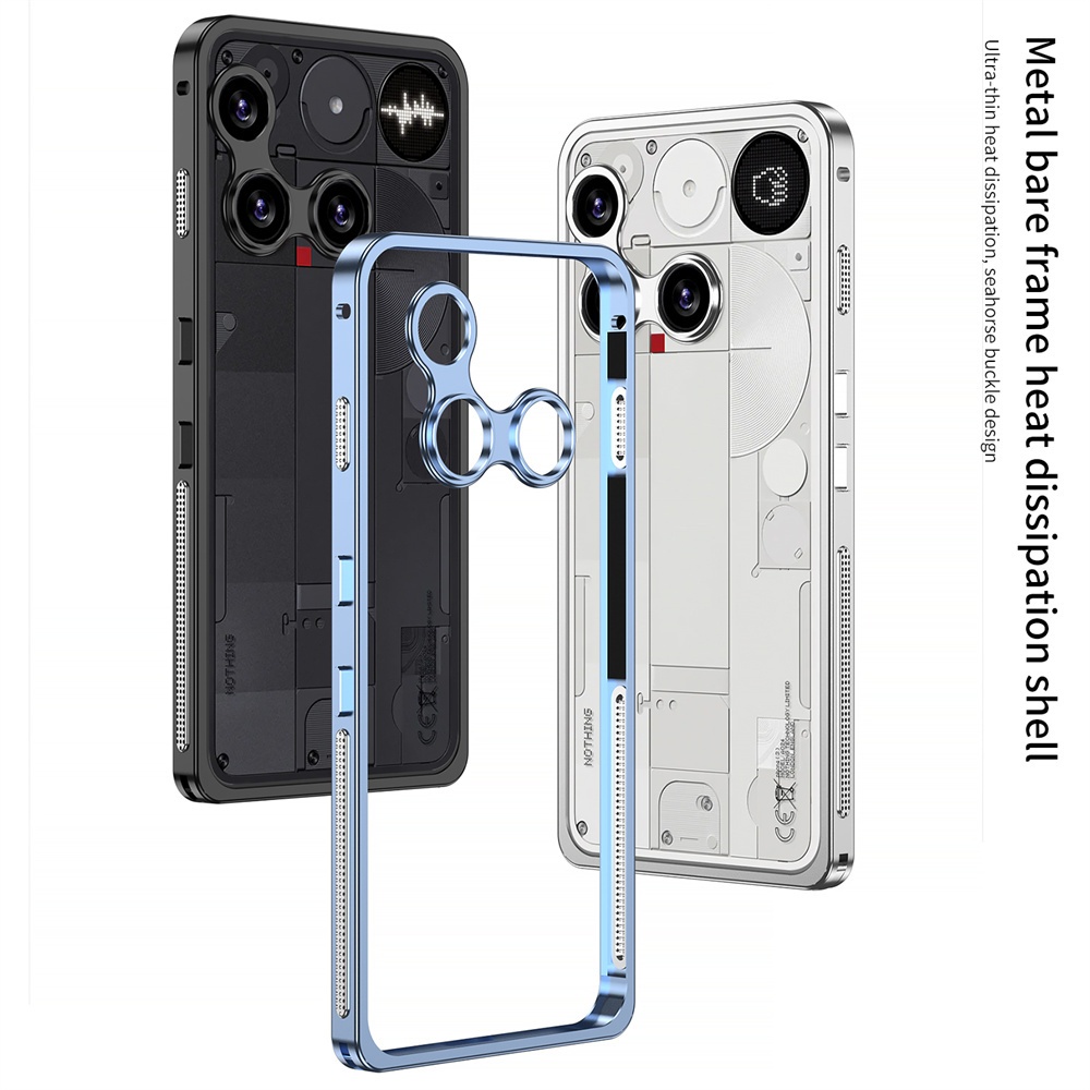 Metal Frame Cover For Nothing Phone 3 Shockproof Camera Protective ...