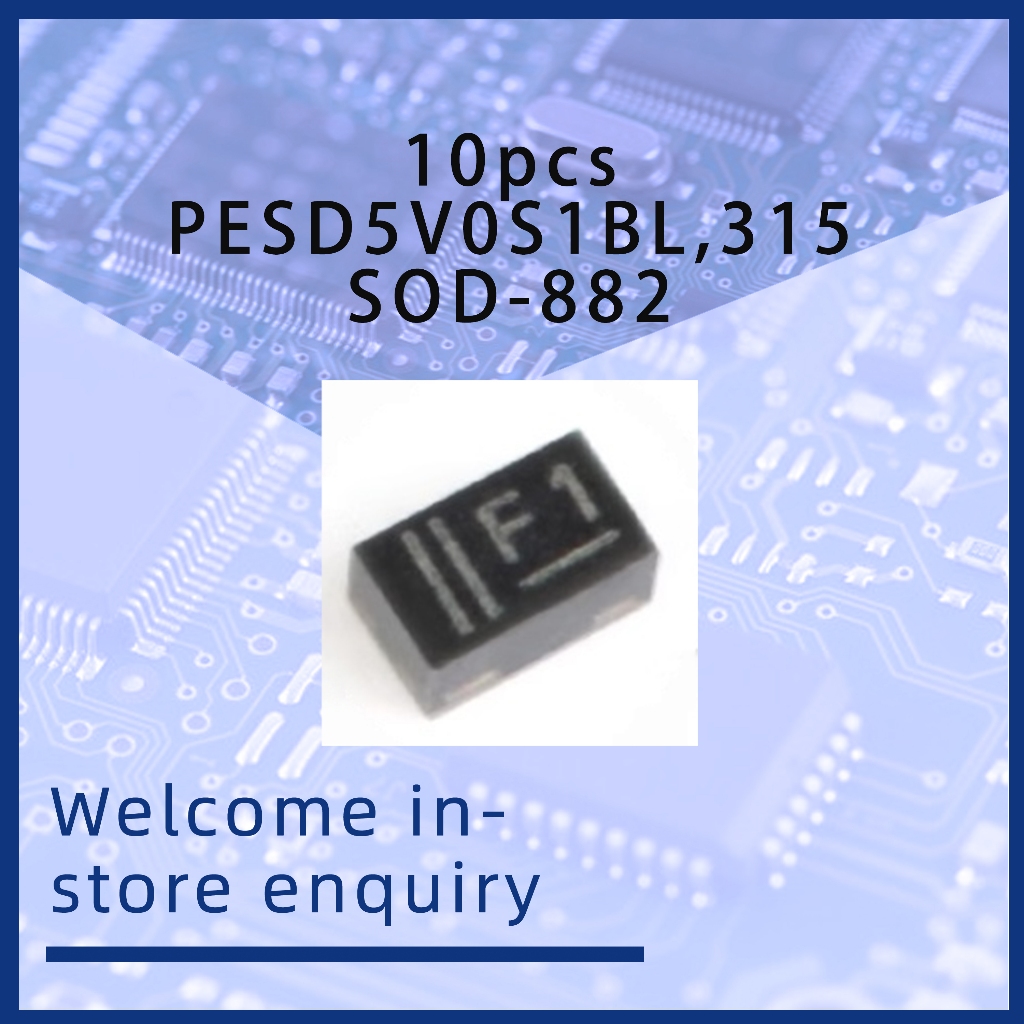 10 ชิ้น PESD5V0S1BL, 315 SOD-882 5.0V Surface Mount ไดโอด ESD | Shopee ...