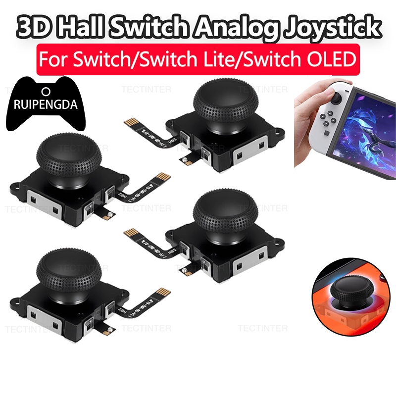 เปลี่ยน Hall Effect จอยสติ๊กสําหรับ Nintendo Switch/Lite/OLED Joycon ...
