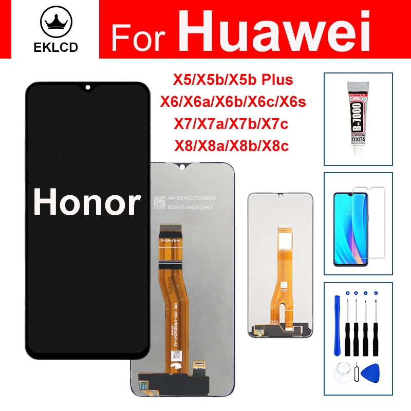 จอแสดงผล LCD สําหรับ Huawei Honor X5 X5b X6 X6a X6b X6c X6s X7 X7a X7b ...