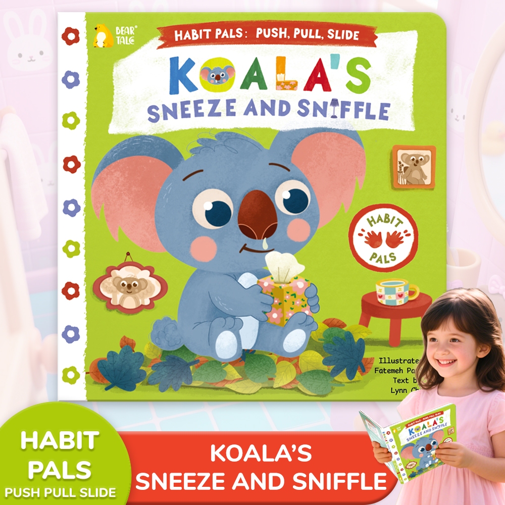 BEAR TALE Koalas Sneezing Adventure ก่อนวัยเรียนสุขอนามัยที่อยู่อาศัย ...