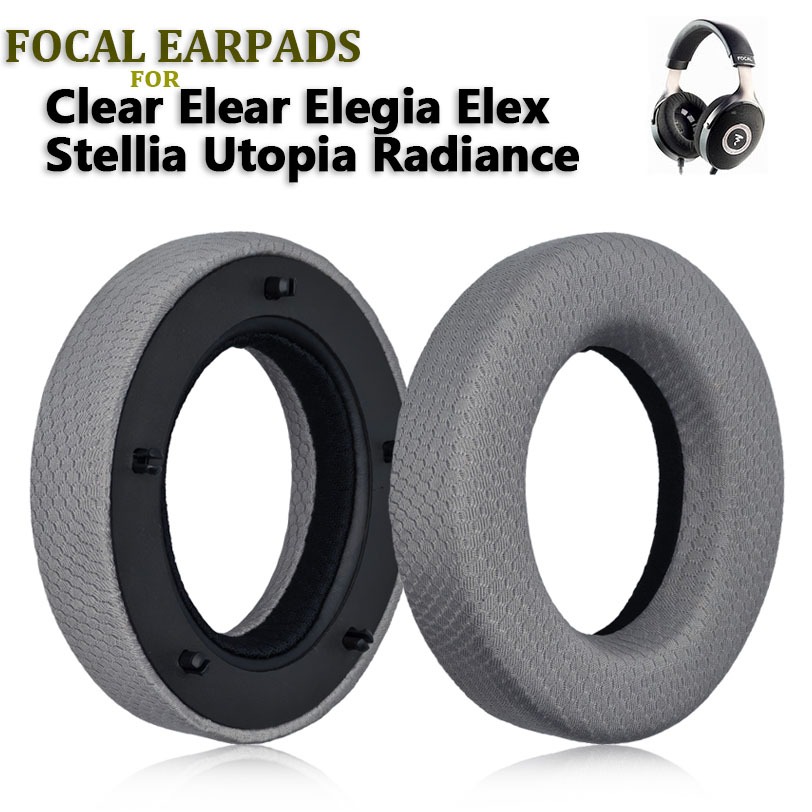 เปลี่ยนแผ่นรองหูฟัง Earmuffs สําหรับ Focal Clear Elear Elleia Elex ...