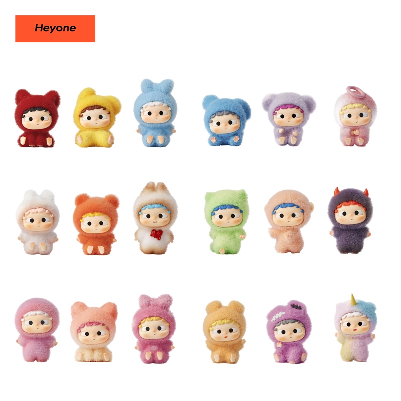 Heyone Ozai-Furry Animals Shelter Series Furry Mini Beans รูปกล่องตาบอด ...