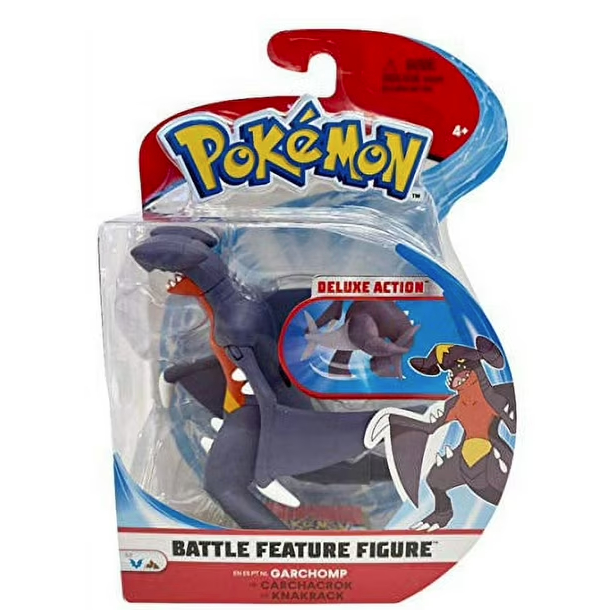Pokemon Garchomp Deluxe Action Battle Feature Figure 4.5" | Shopee Thailand
