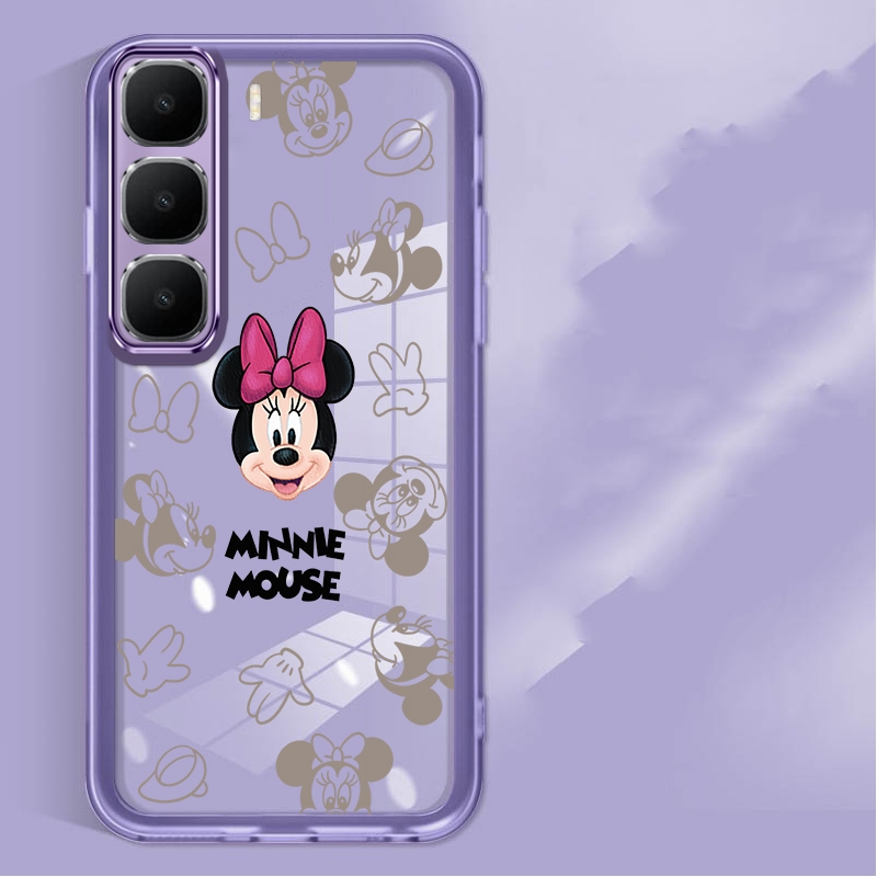 Infinix Hot 60 Pro + 60i Hot50 Pro+ Hot 50 5G 50 น่ารัก Minnie Mouse Case เคสมือถือออกแบบการ์ตูน ...
