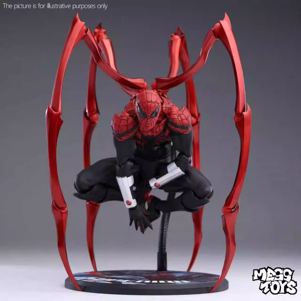 MESS TOYS Zhang Parker Ultimate Spider-Man Ultimate Neighbor Jointed ...