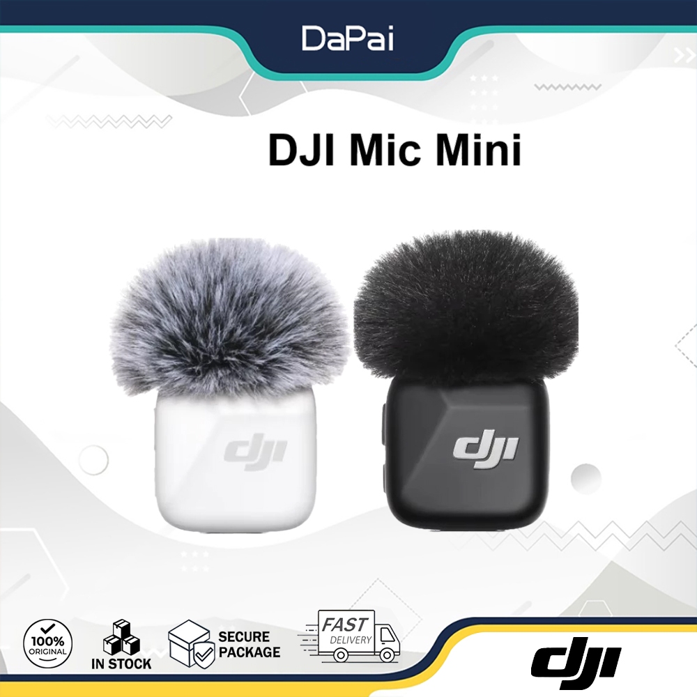 DJI Mic Mini Transmitter Infinity Black Arctic White | Shopee Thailand