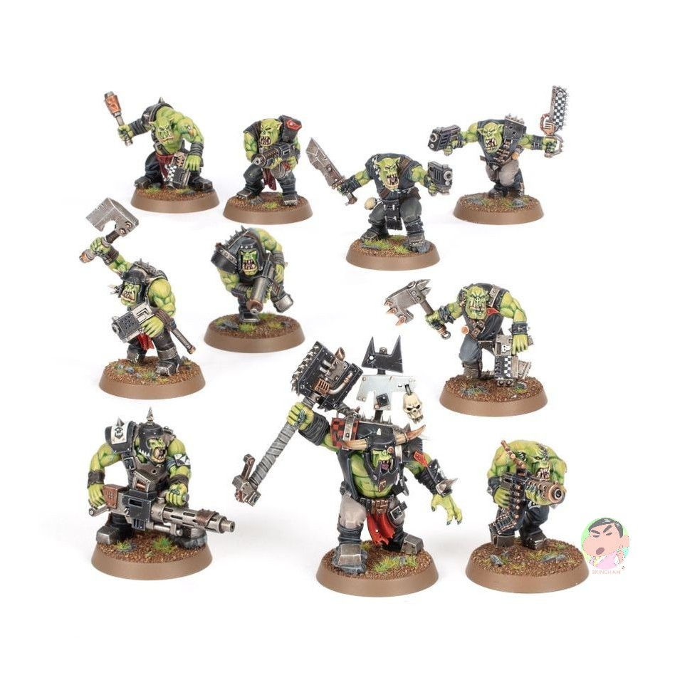 Warhammer 40K Ork Boyz Resin Kit | Shopee Thailand