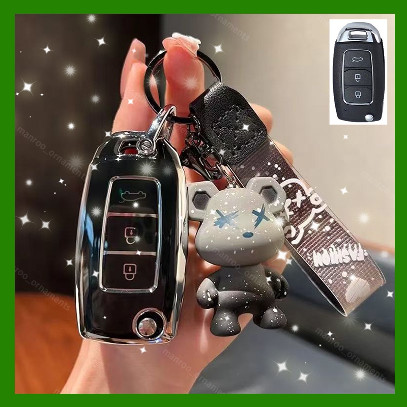 Key Case เคสกุญแจ TOYOTA NA28 A28 VIOS Yarisl X แก้ไขกุญแจ TPU เคสกุญแจ ...