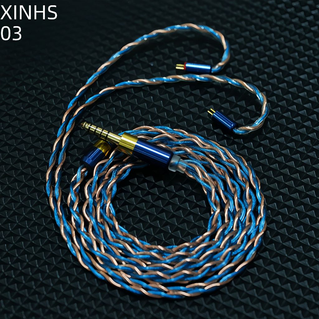 XINHS03 4-core 7N Single Crystal Copper Silver Plated+oil Immersed ...