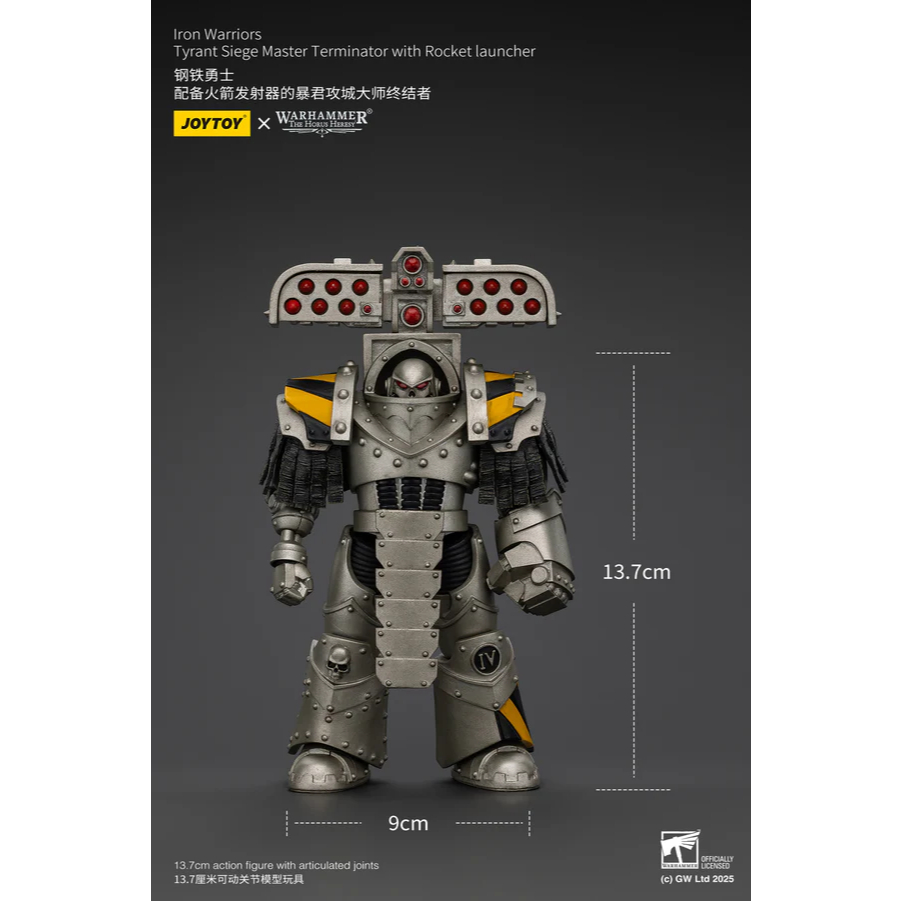 Iron Warriors Tyrant Siege Master Terminator - Warhammer "The Horus ...
