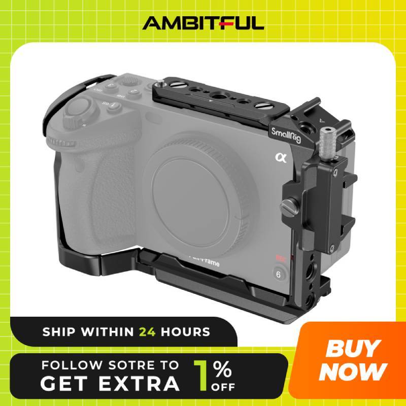 SmallRig Sony FX30 FX3 พร้อม Nato Rail Cable Clamp Cold Shoe Camera ...