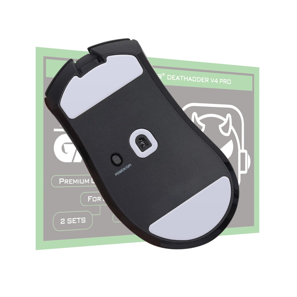2 ชุด TALONGAMES เมาส์ฟุต Custom Curved Edge Mouse Skates สําหรับ Razer ...