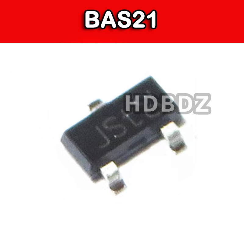 50~100PCS BAS21,215 SOT-23 JST สวิทช์ไดโอด IC SMD | Shopee Thailand