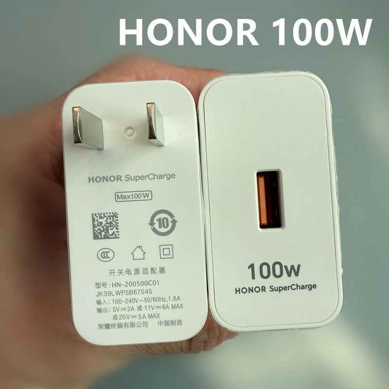 เครื่องชาร์จ HONOR 100W ต้นฉบับ HONOR 100 Pro เครื่องชาร์จ Magic 7 Pro ...
