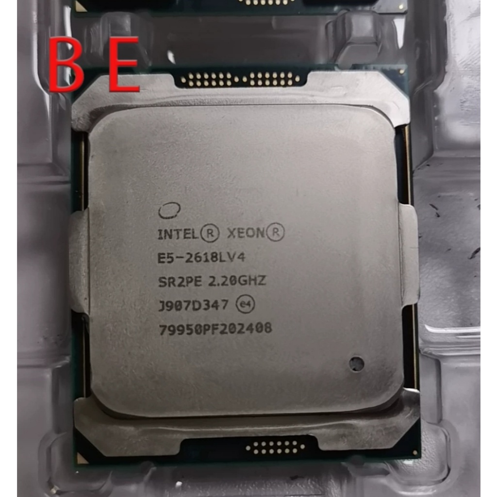 Xeon E5-2618L V4 LGA 2011-3 เซิร์ฟเวอร์ CPU โปรเซสเซอร์ 2.20GHz 10-Core ...