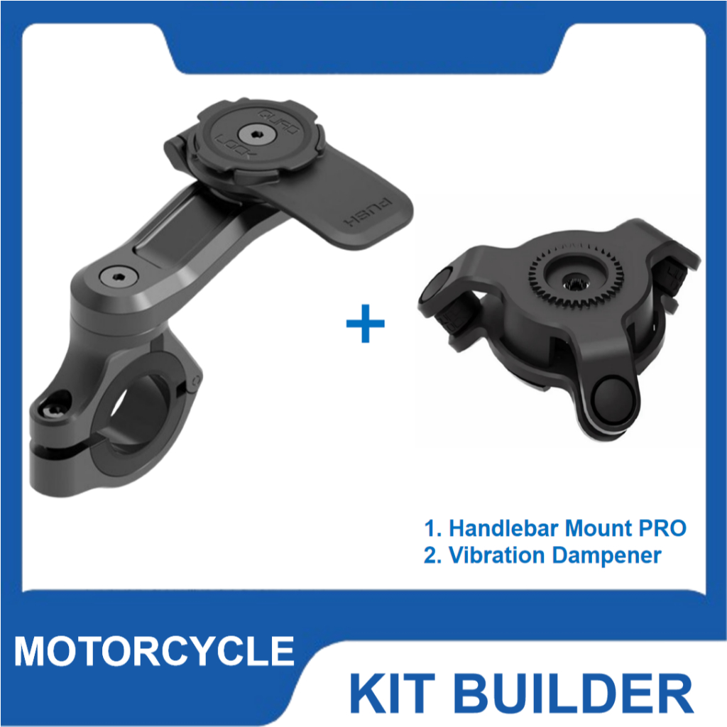 Quad Lock รถจักรยานยนต์โทรศัพท์ Mount Kit ขาย Handlebar Mount PRO พร้อม ...