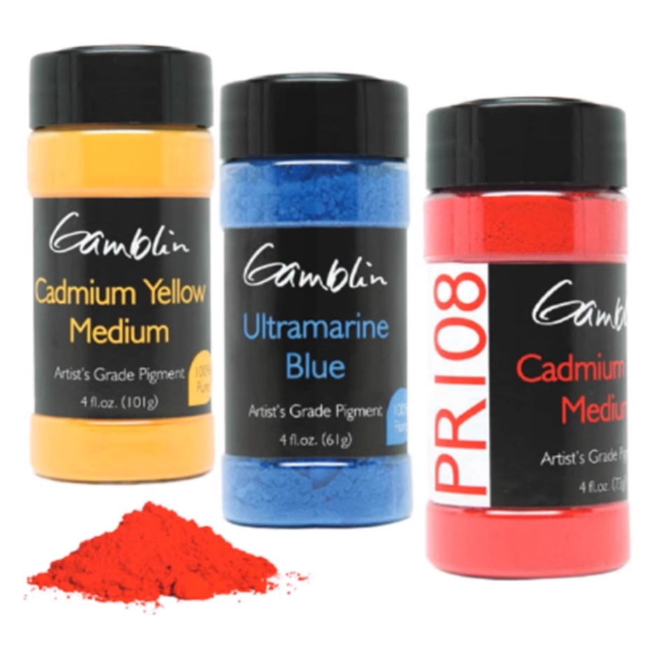 อเมริกัน GAMBLIN GAMBLIN ภาพวาดสีผง Handmade ภาพวาดสีน้ํามัน Tampera ...