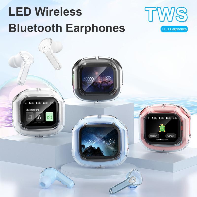 XP16 AirMAX LCD Full Color Multi-function TWS ระบบตัดเสียงรบกวนอัจฉริยะ หูฟังบลูทูธ | Shopee ...