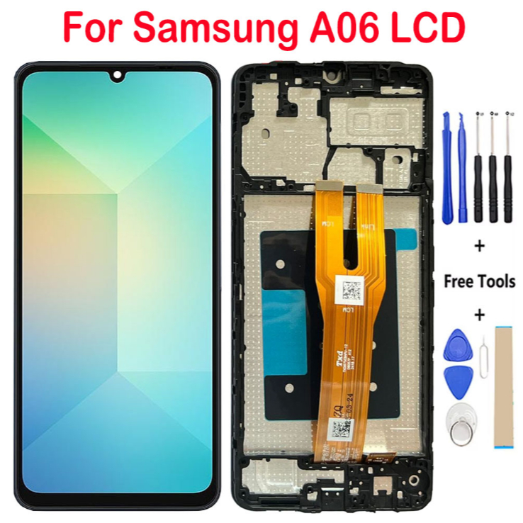 สําหรับ Samsung Galaxy A06 A065 หน้าจอ A065F A065M SM-A065F/DS LCD หน้า ...