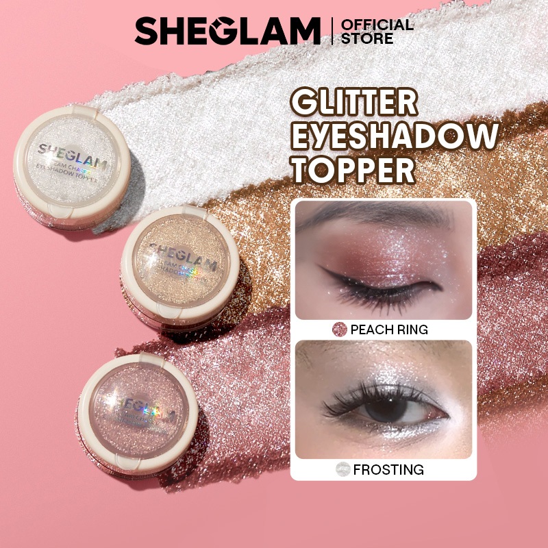 Sheglam Gleam Chaser Eyeshadow Topper-5 สี Glitter Eyeshadow Powder ...